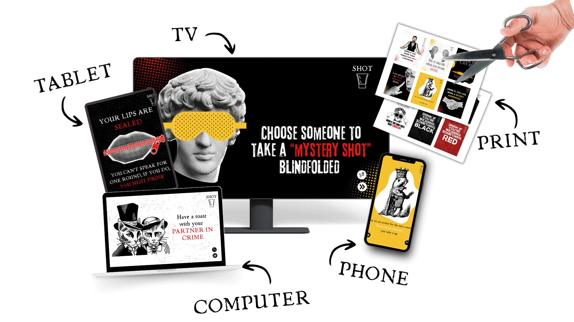 Drinking Cards – MortalCase