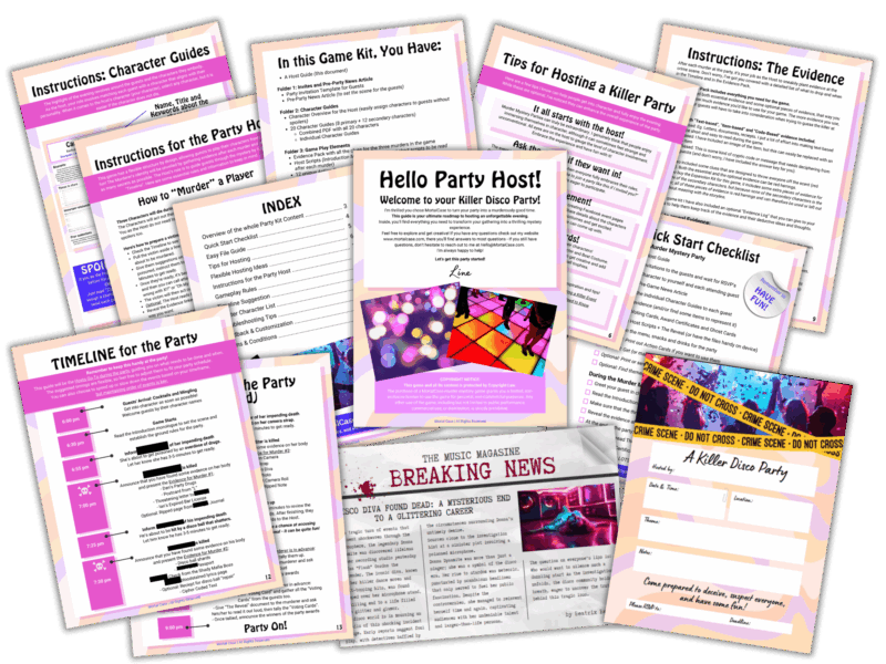 A Killer Disco Party – MortalCase